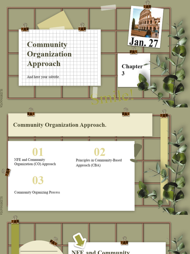 Community Organization Approach | PDF | Career & Growth