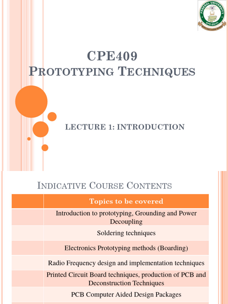 CPE409 Complete Material | PDF | Prototype | Software Prototyping