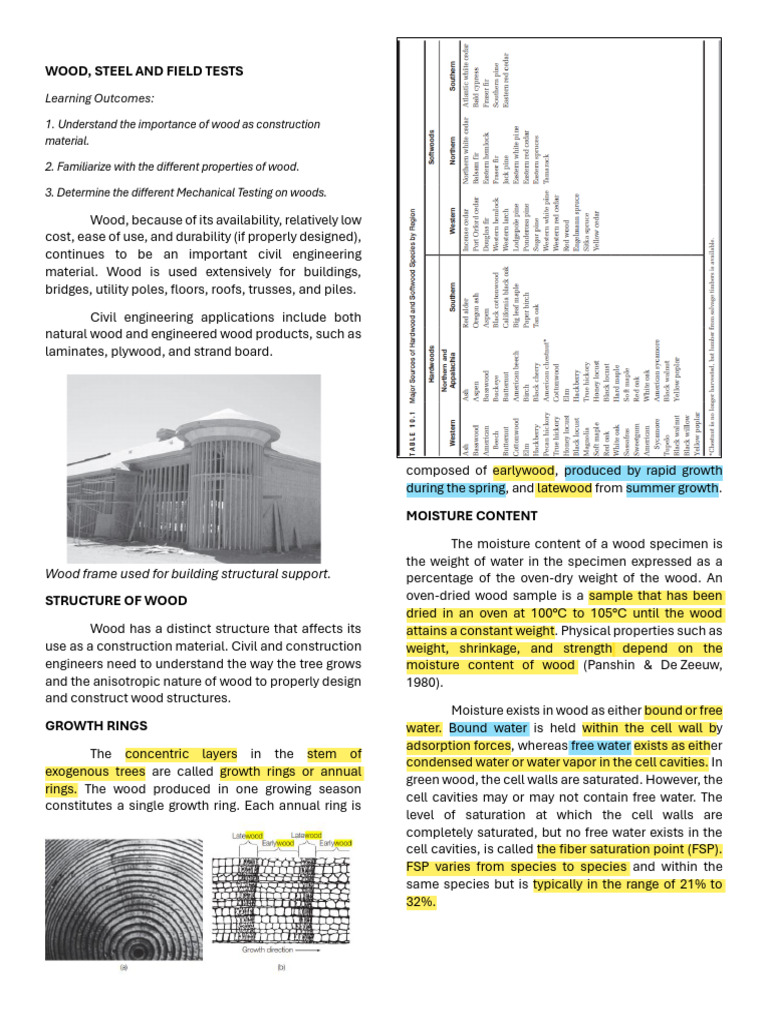 Lecture Last Part | Download Free PDF | Wood | Lumber