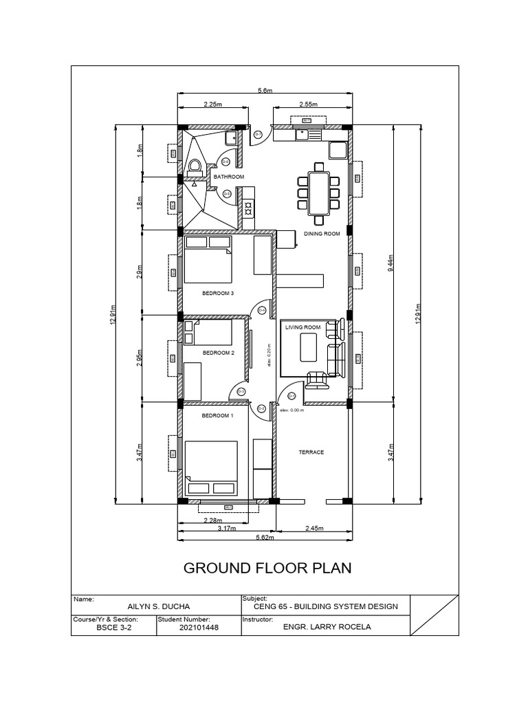 BSD Floor Plan-Model | PDF