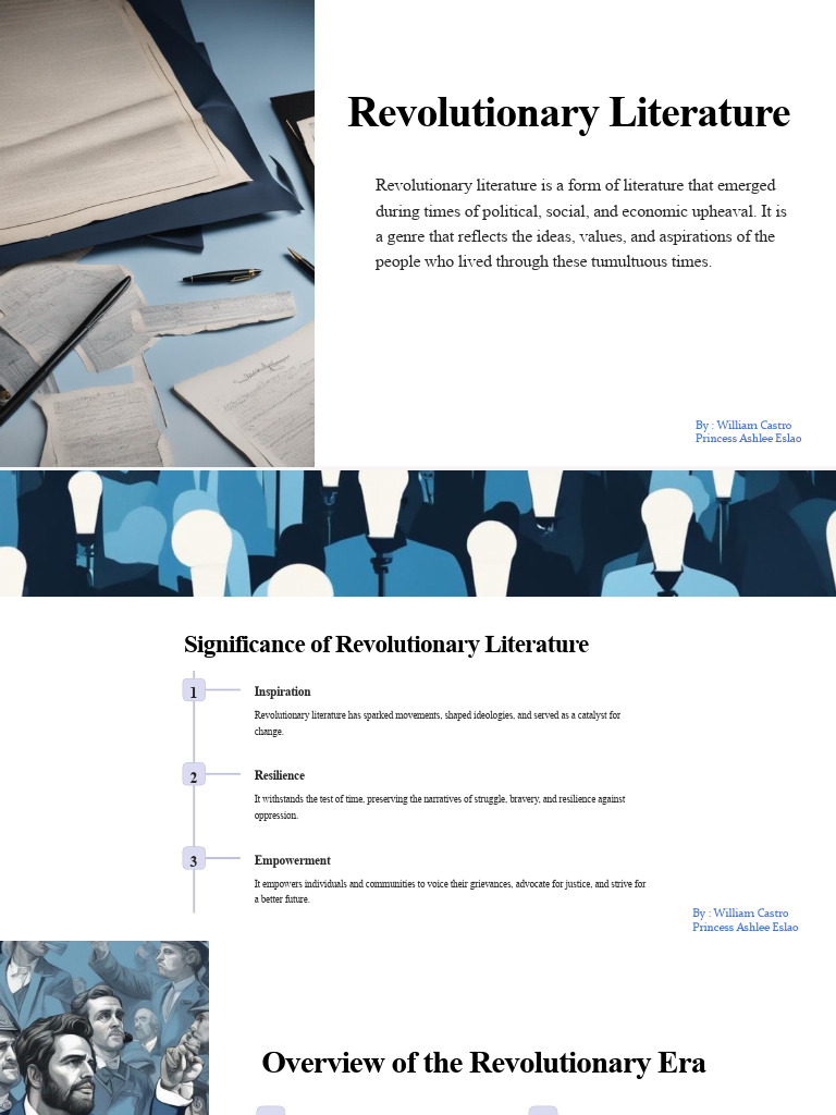 Revolutionary Literature | PDF | Political Theories