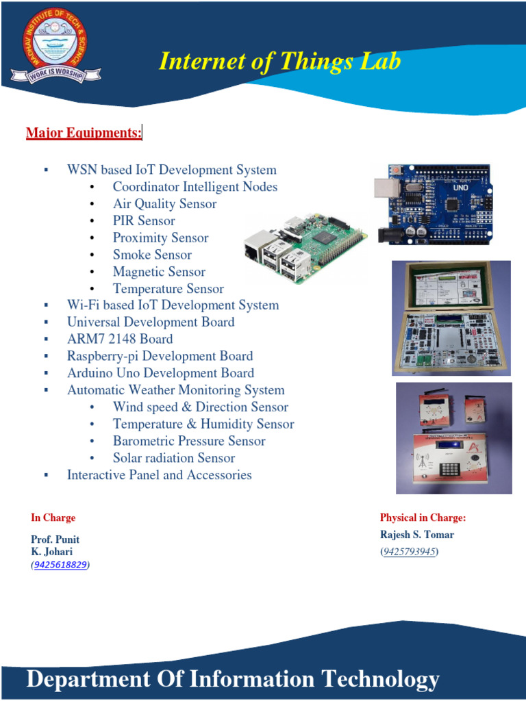 IoT Lab Docs | PDF | Internet Of Things | Sensor