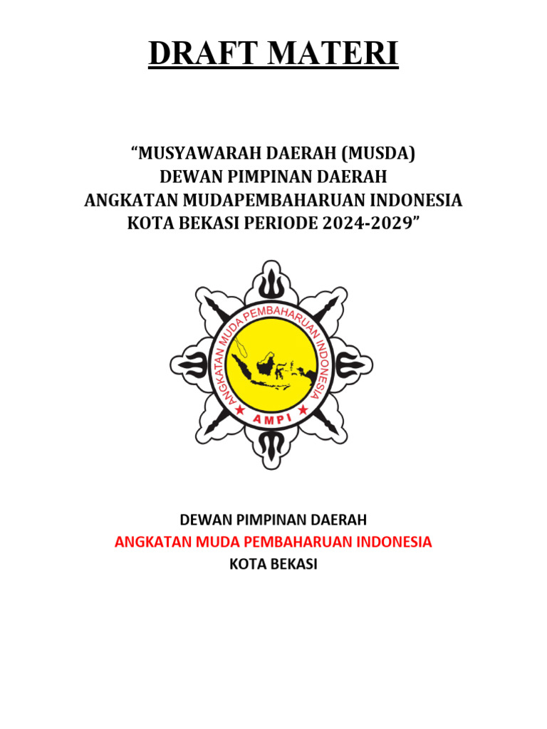 Draft Materi Ampi2024 | PDF | Pengelolaan Keuangan & Uang