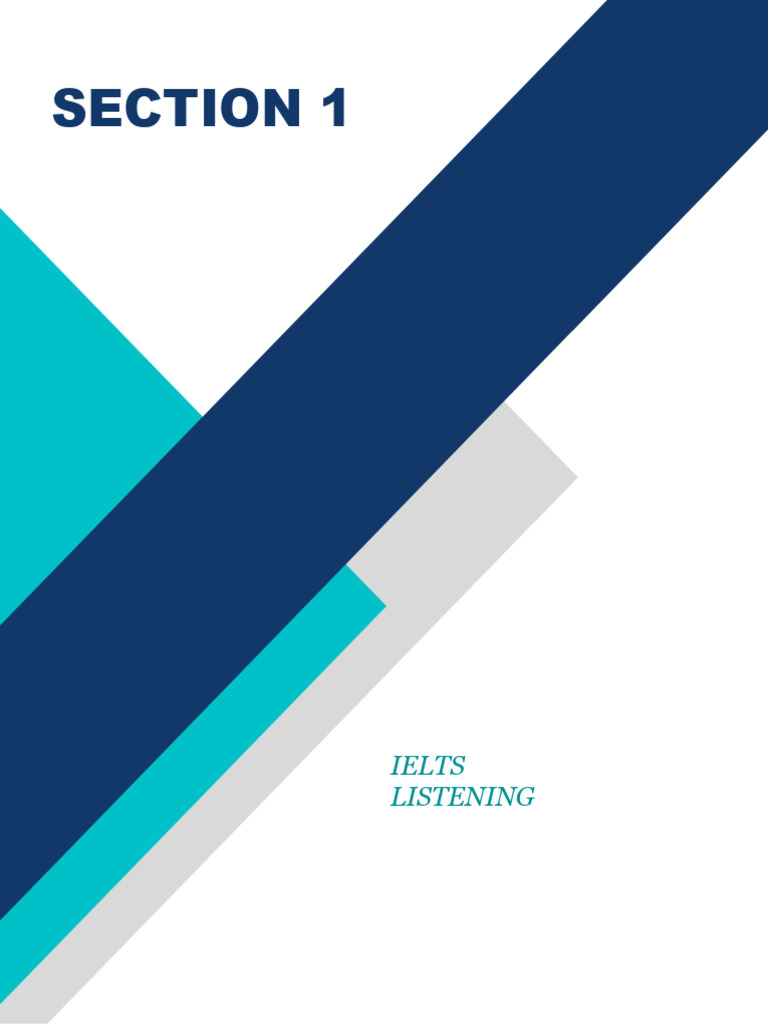 Ielts Listening Section 1 40 Practice Tests | PDF