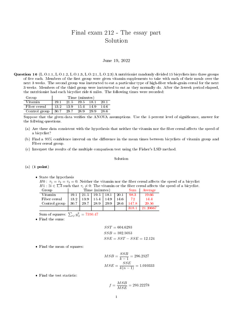 Dap An Tu Luan CC CK212 | PDF