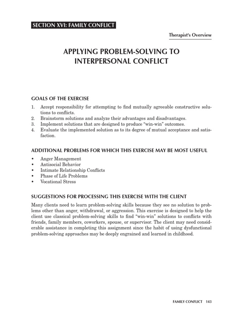 Applying Problem - Solving To | PDF