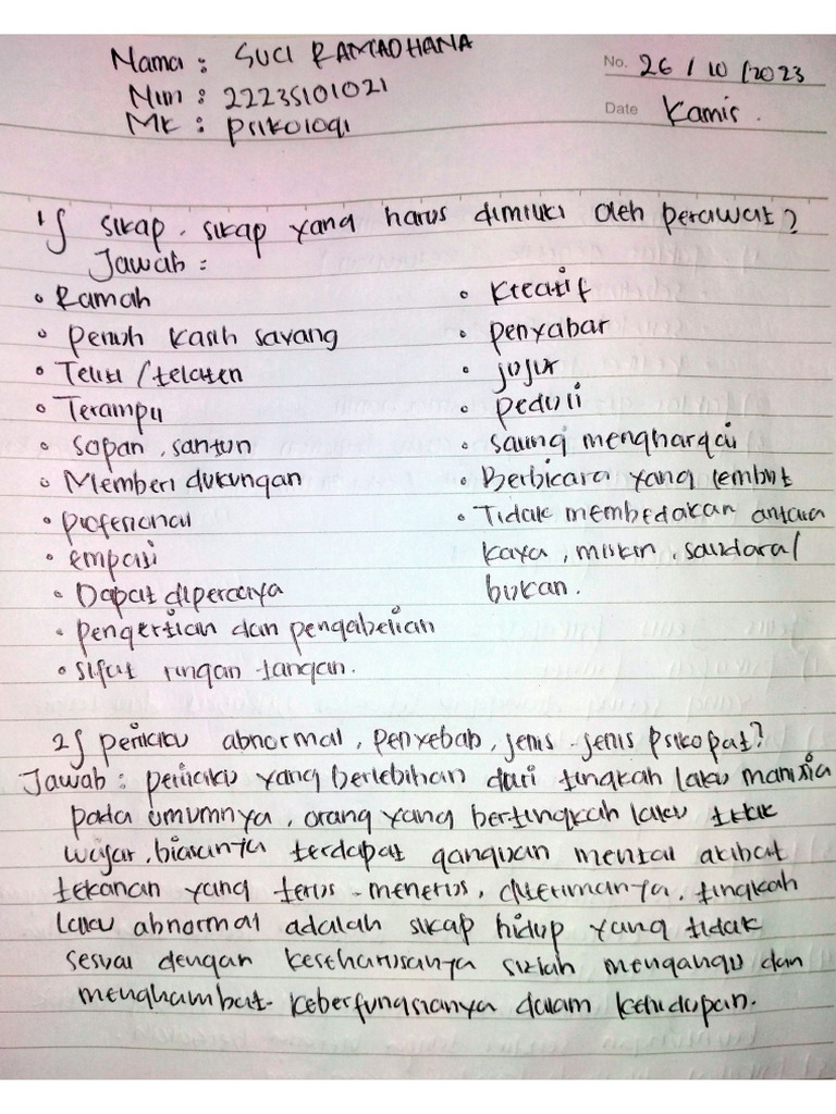 Suci Ramadhana (22235101021) | PDF