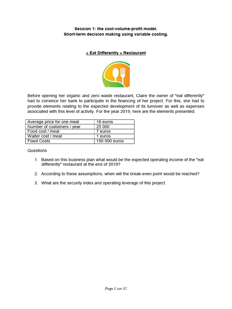 Cases MSC VN | PDF | Profit (Economics) | Cost