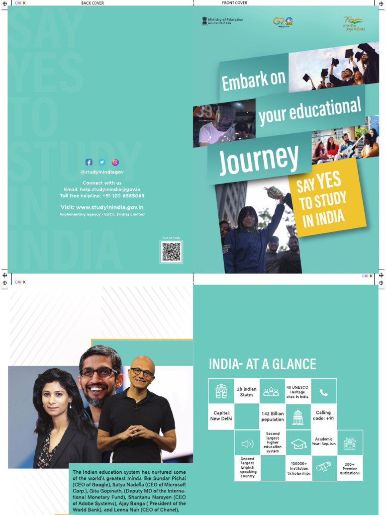 Study in India Brochure | PDF