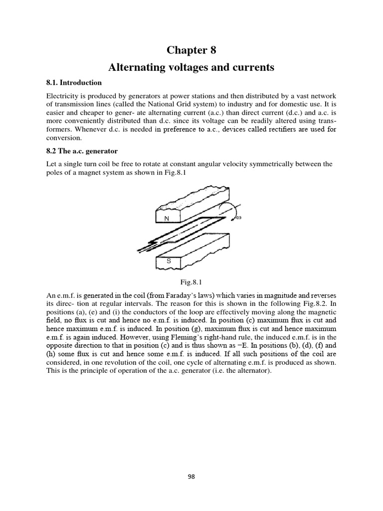 Understanding Alternating Voltages & Currents | PDF | Rectifier | Root Mean Square