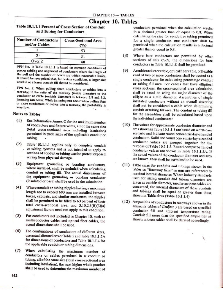 Pec Tables 7 PDF Free | PDF