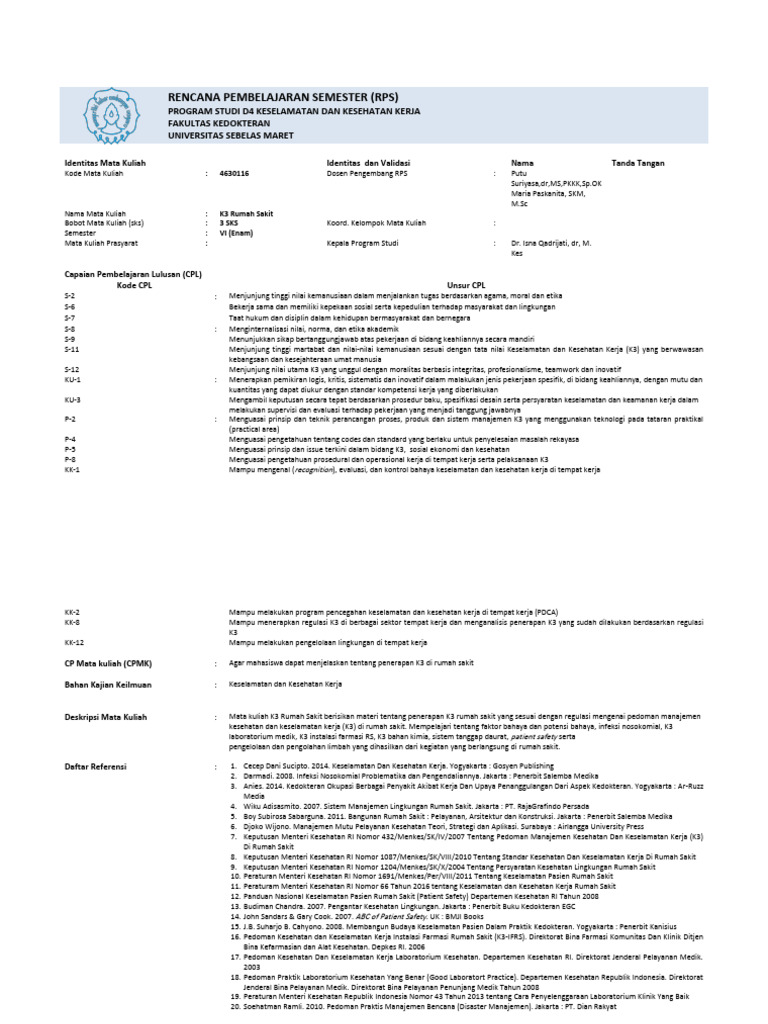 RPS K3RS D4 - 2020 | PDF | Komputer