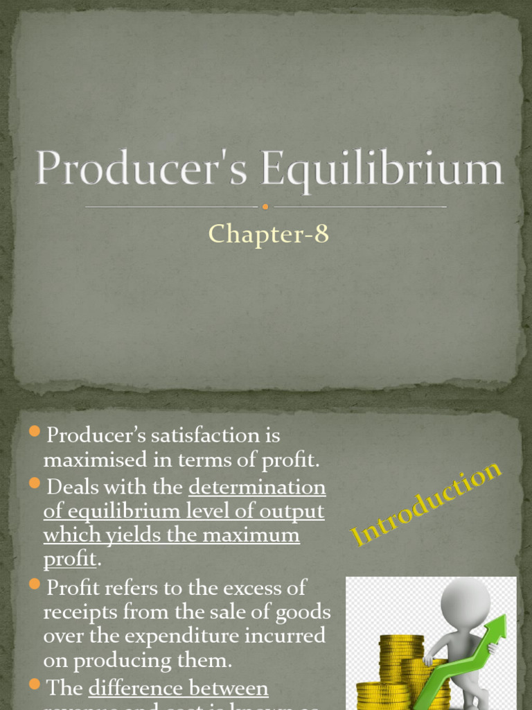 8 - Producers Equilibrium | PDF