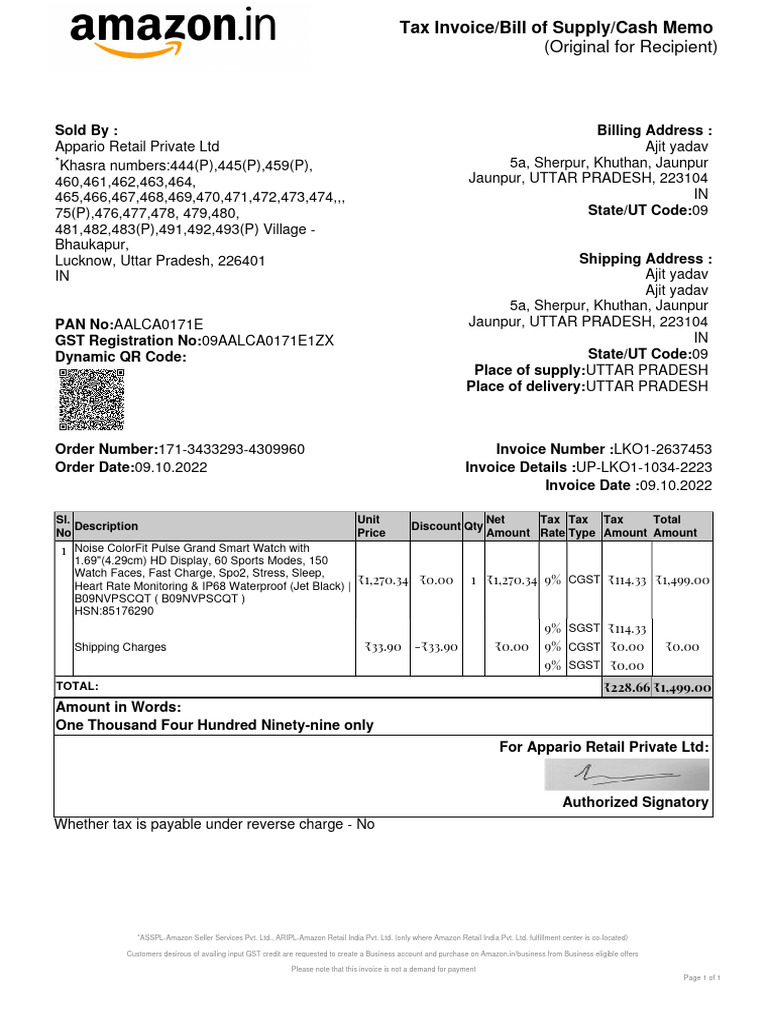 Noise Invoice | PDF | Invoice | Government Finances