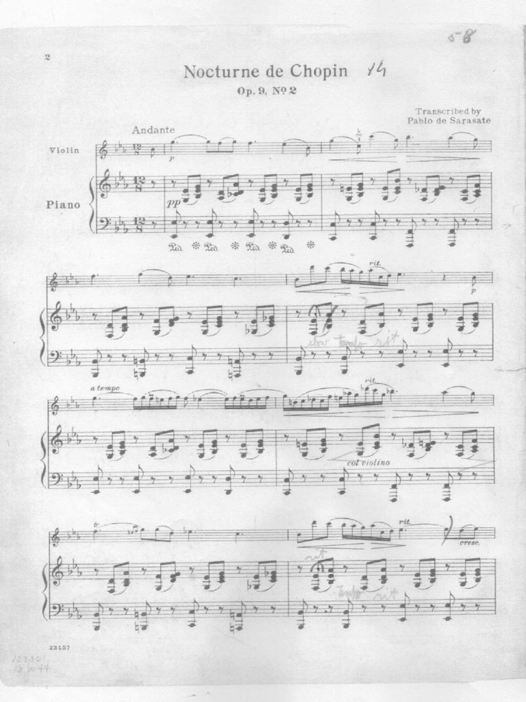Notturno in Mib (Chopin) | PDF
