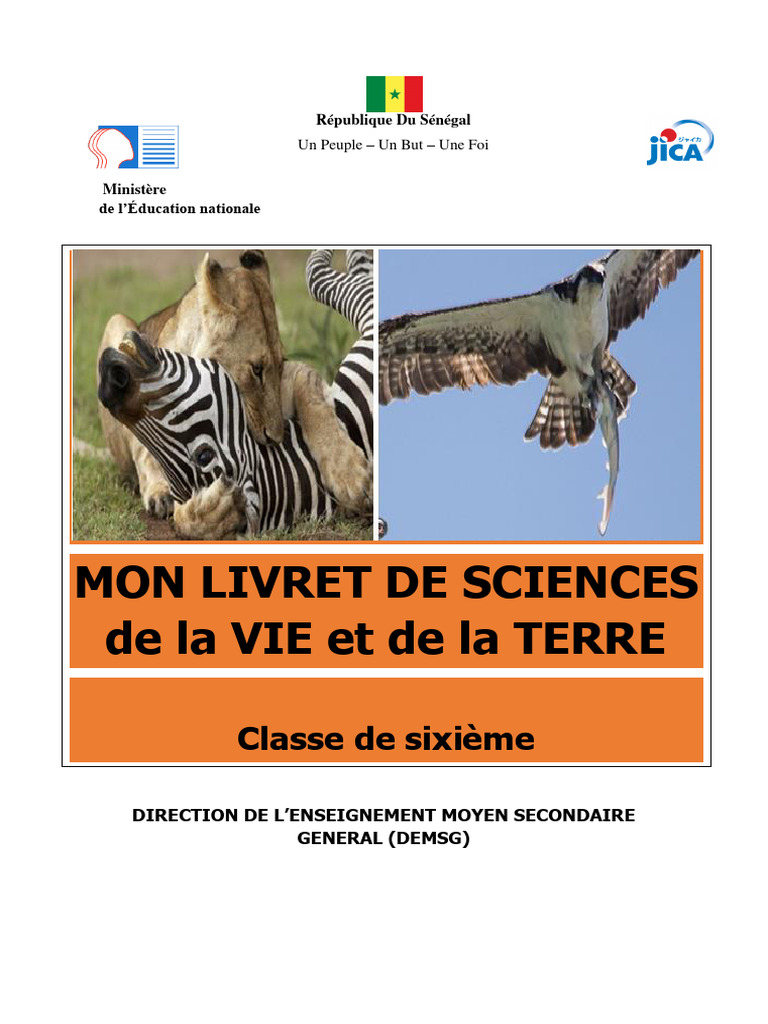 Livret Svt 6e Juin 23 Pdf