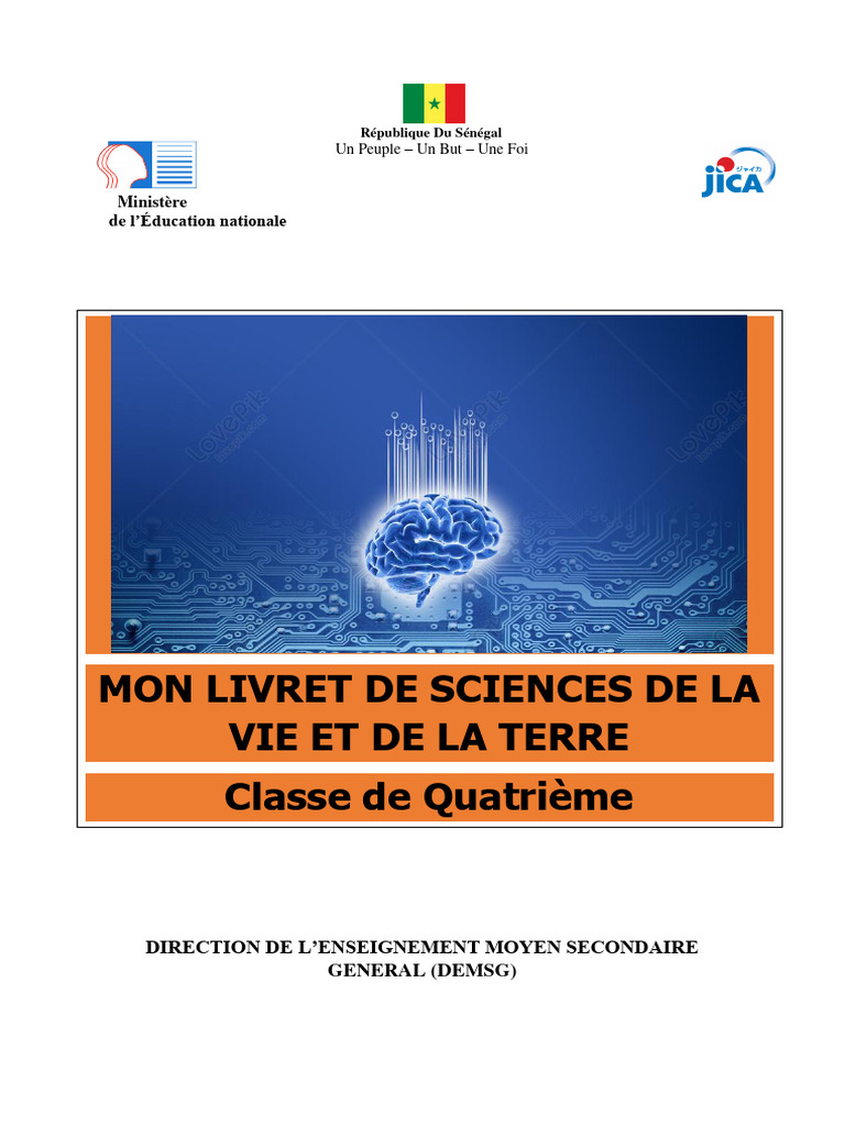 Livret SVT 4e Juin 23 | PDF