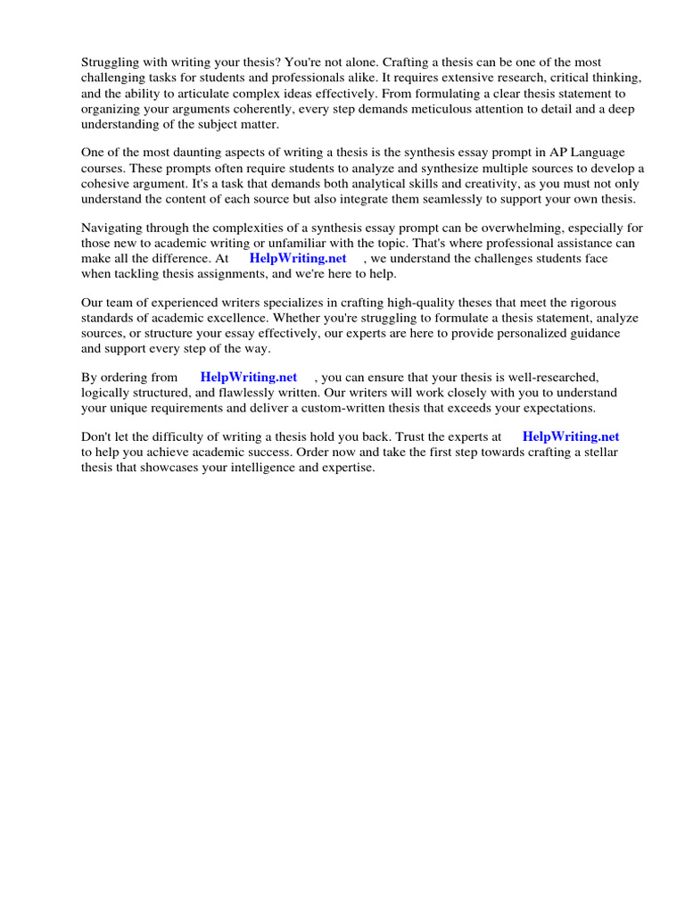 AP Language Synthesis Essay Prompt | PDF | Essays | Dialectic