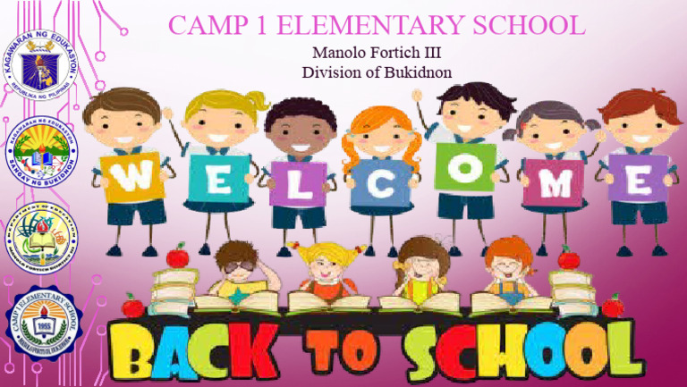 Welcome back to school tarpapel | PDF