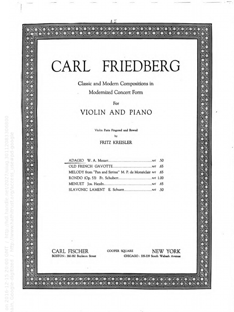 Mozart Adagio Piano and Viola Score | PDF | Musical Compositions