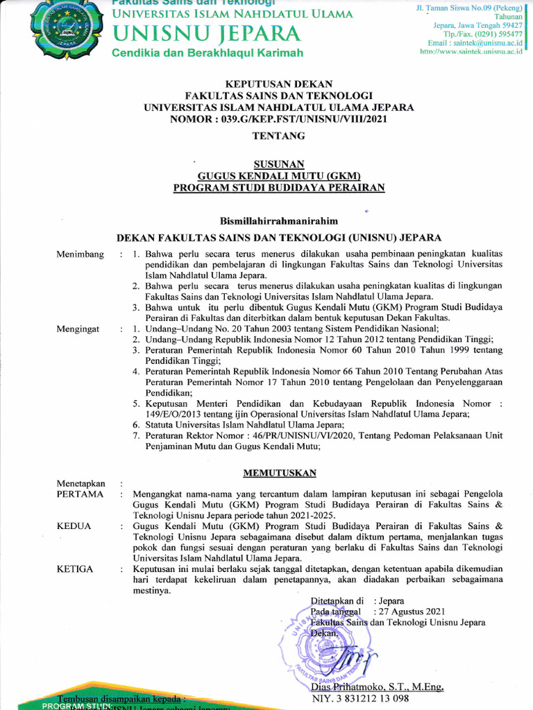 SK GKM 2021-2024 | PDF