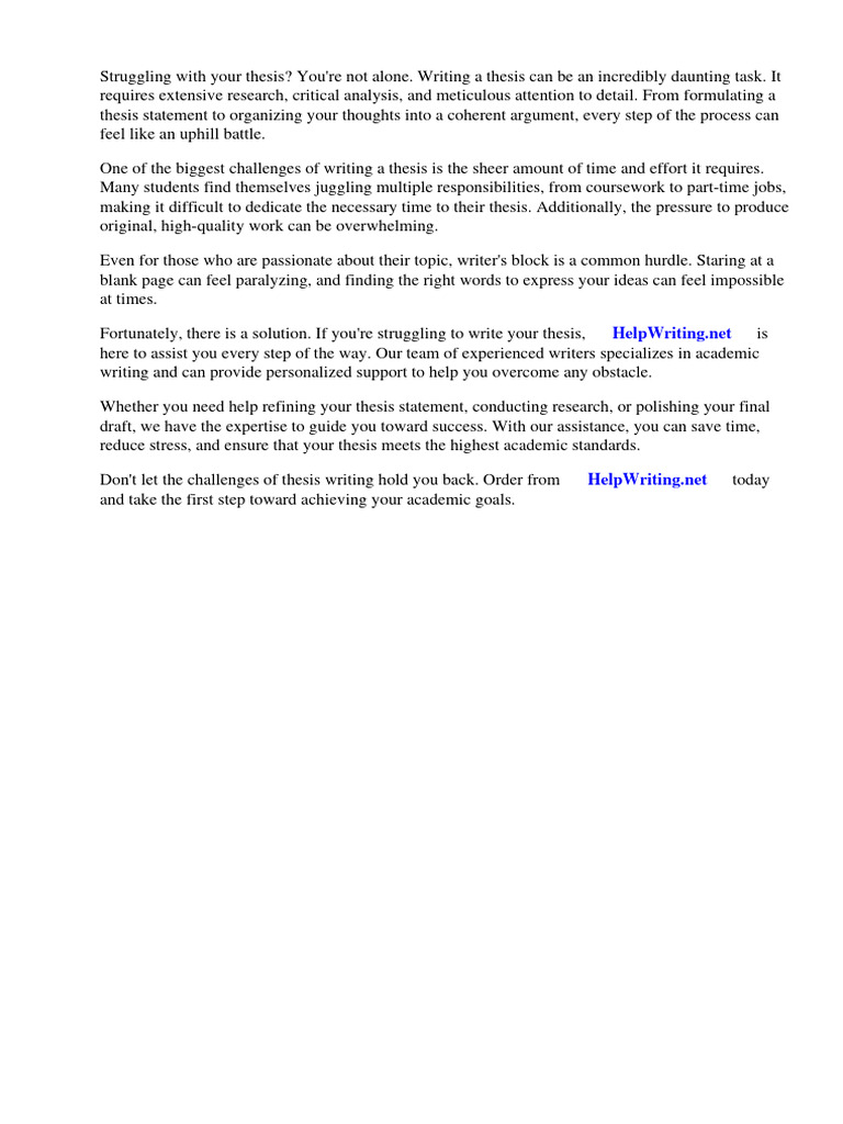 Thesis Reading Comprehension PDF | PDF | Reading Comprehension | Thesis