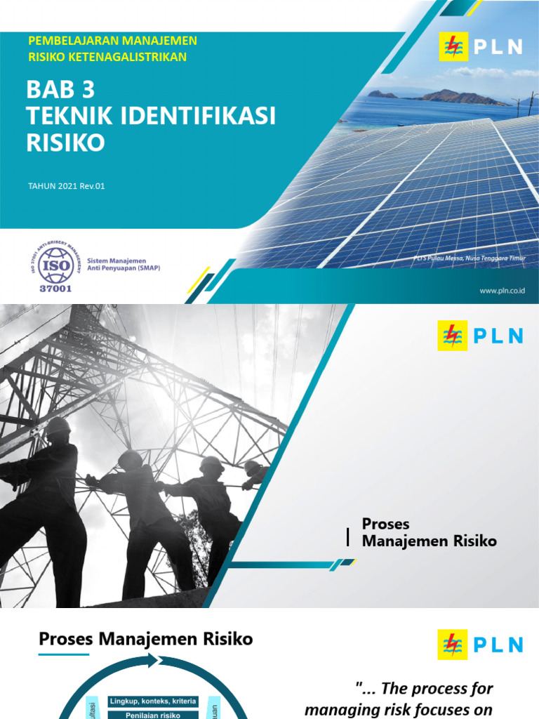 Edit 2023 - MRK - Teknik Identifikasi Risiko | PDF