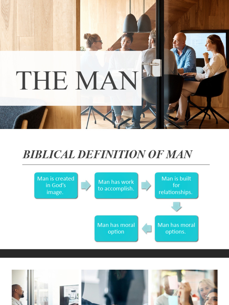 Biblical Definition of Man | PDF | Self-Improvement