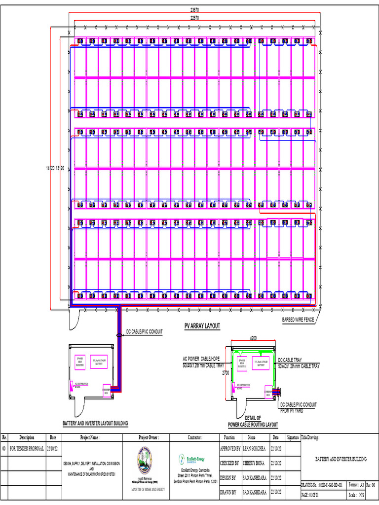 Electrical Layout - R1 | PDF | Renewable Energy | Electrical Engineering