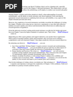 Example of A Thesis Chapter 3 Research Design and Methodology | PDF ...