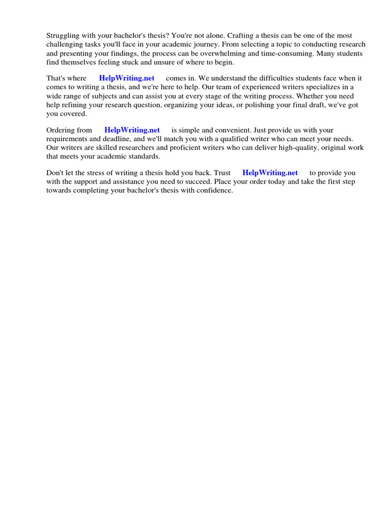 Bachelor Degree Thesis Example | PDF | Corporate Social Responsibility ...