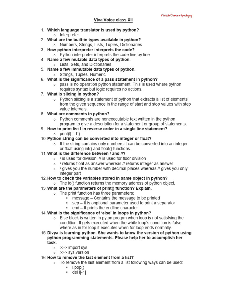 Viva | Download Free PDF | Parameter (Computer Programming) | Comma Separated Values