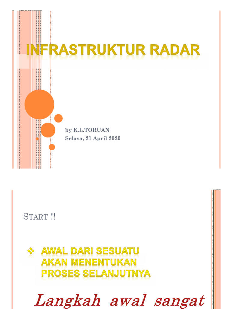 Infrastruktur Radar | PDF