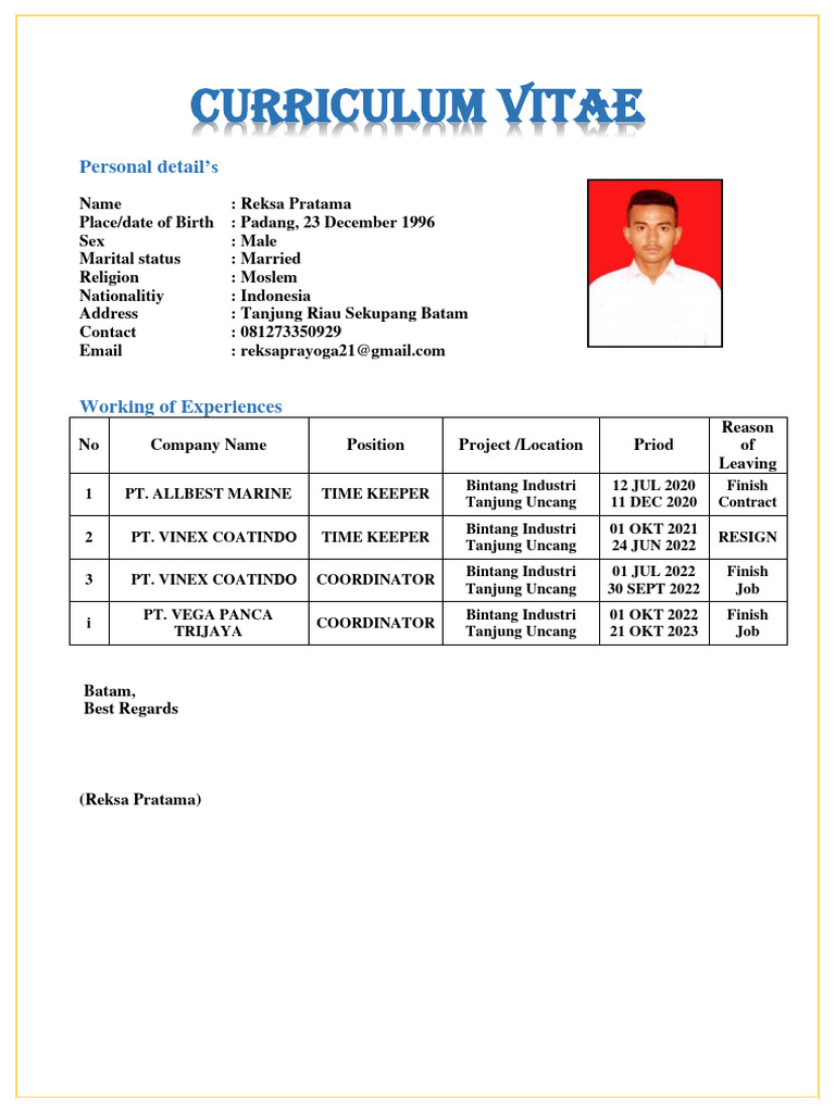 Cv. Reksa Pratama-2 | PDF