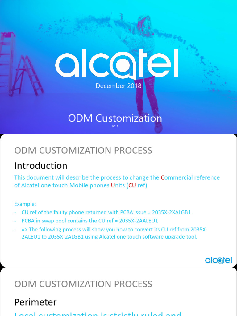 ODM Customization Process For RC v1.1 | PDF | Computer Engineering | Information And ...