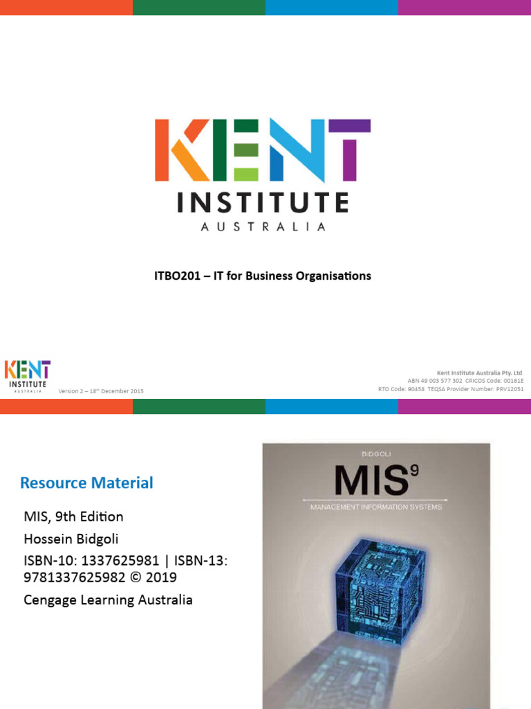 ITBO WEEK 2 PPT - ch02 ch06 | PDF | Computer Network | Computer Data Storage