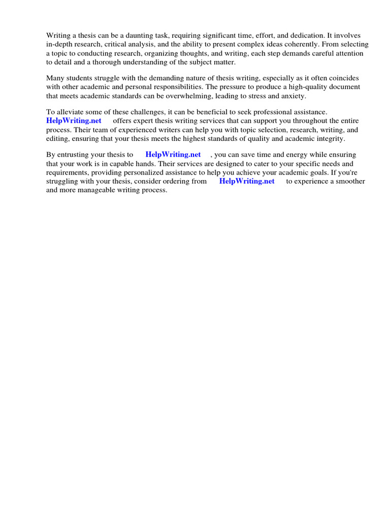 Thesis Writing Book | PDF | Thesis | Essays Thesis Writing Book | PDF | Thesis | Essays