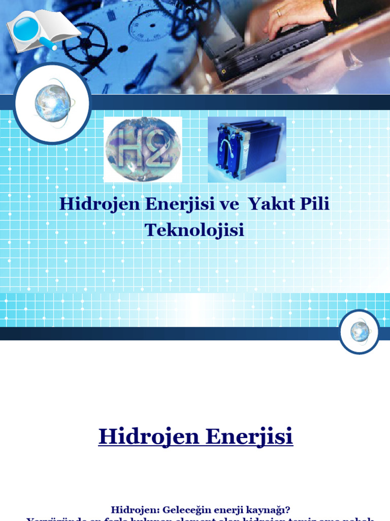 Hidrojen Enerjisi Ve Yakıt Pili Teknolojisi | PDF