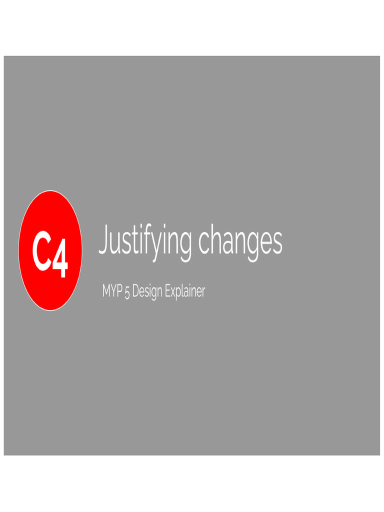 Criterion C4 - Creating Solutions | PDF