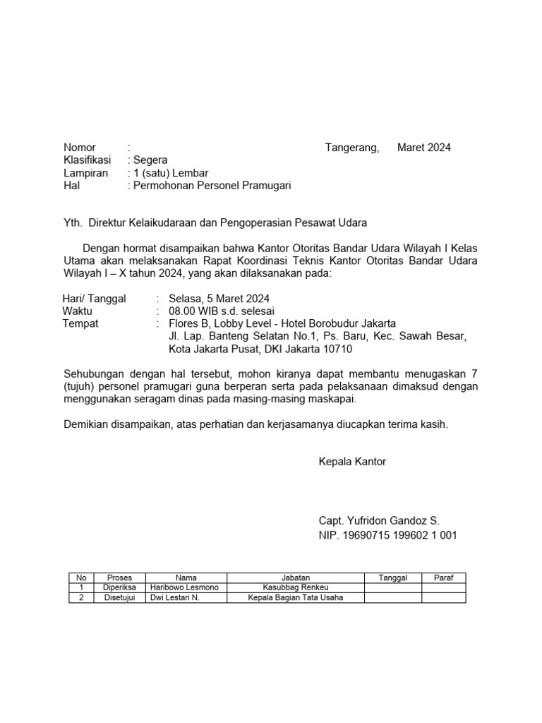 Permohonan Personel Pramugari 2024 | PDF