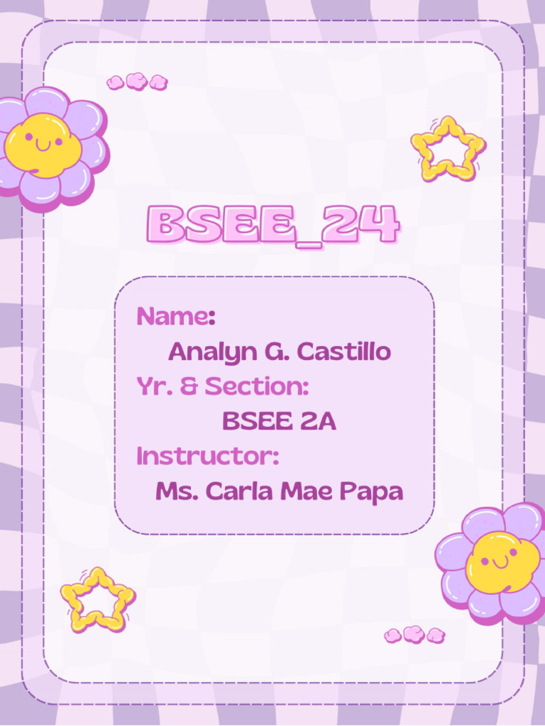 BSEE - 24 Assignment | PDF