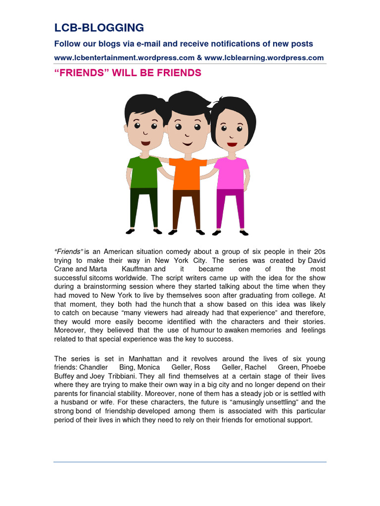 Friends Will Be Friends | PDF