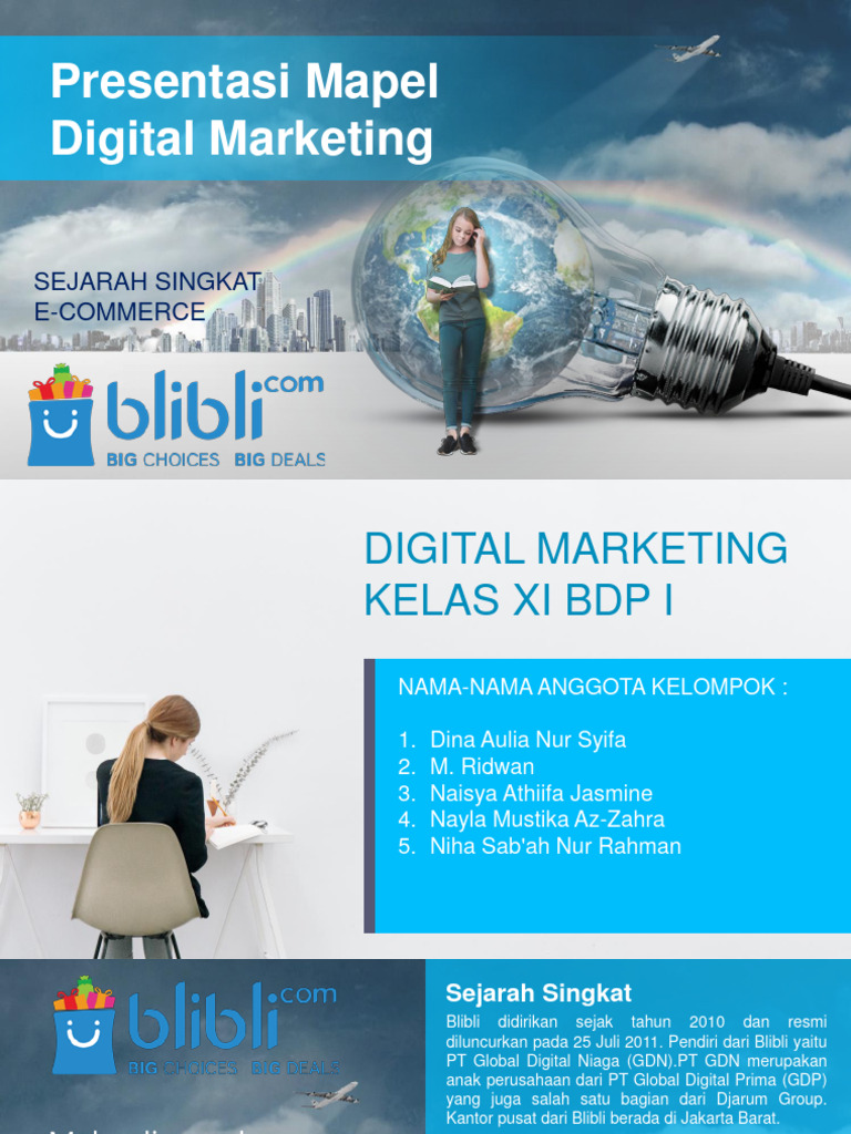 Presentasi Digital Marketing | PDF