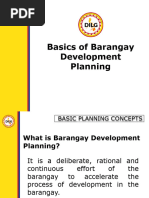 Barangay Development Plan, Presentation | PDF | Governance | Facilitator