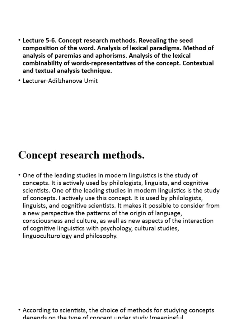 Lecture 5 | PDF | Human Communication | Cognition