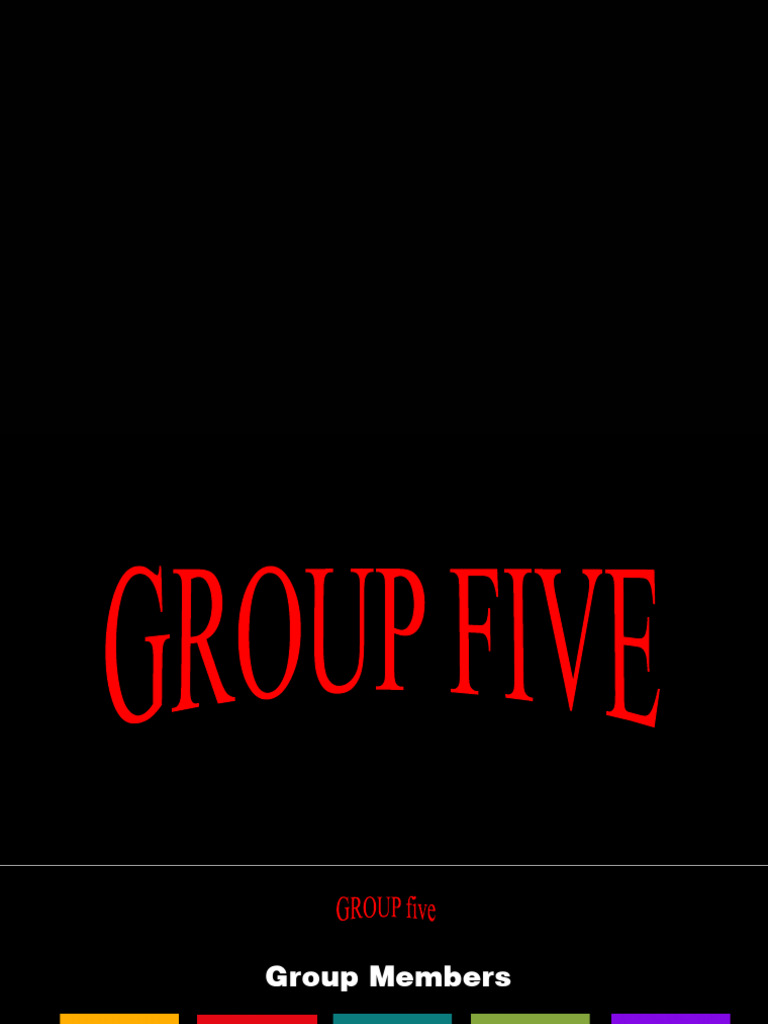 Group 5 Presentaton | PDF