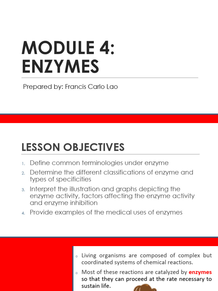 Enzymes Pdf Enzyme Enzyme Inhibitor