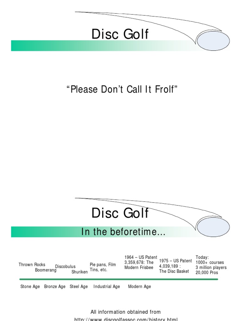 Disc Golf | PDF | Precision Sports | Hobbies
