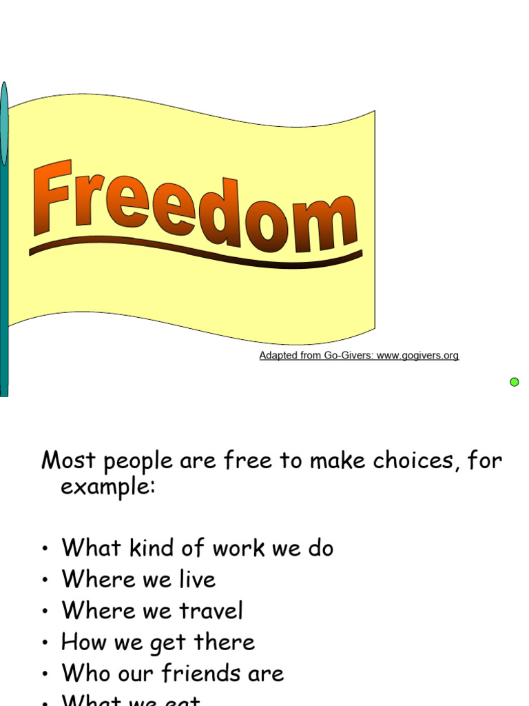 Freedom | PDF