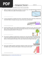 GED Mathematical Reasoning Formulas | PDF | Area | Triangle